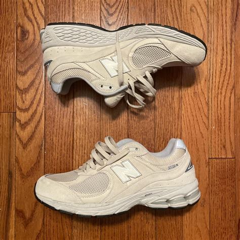 New Balance 2002r Bone” Sz 105 Worn A Few Times Depop