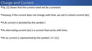 CEE103 Lecture No 02 Pdf Applied Electricity PPT