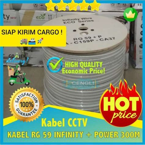 Jual Kabel Cctv Infinity Coaxial Rg59 Power Rg 59 1 Roll Mirip Mmp Terbaru Di Seller X BOG