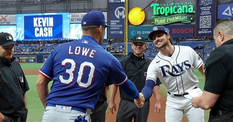 Josh Lowe Pesters Brother Nathaniel During Mlb Matchup