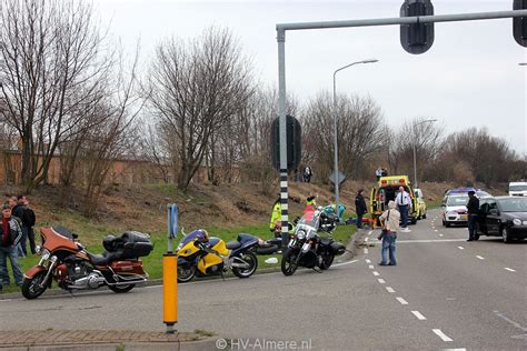 Motorrijder Zwaargewond Na Ongeval HV Almere