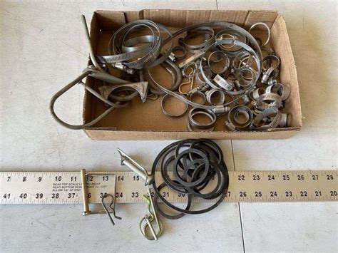 Assorted Clamps Pins Etc Legacy Auction Company