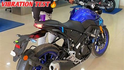 Yamaha Ki New 2023 Model Mt15 Ka Vibration Test 😱 New Yamaha Mt 15 V3 Me Kitna Vibration Ha🔥