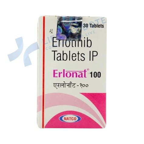 Erlonat Erlotinib 100mg Anti Cancer Drugs At Rs 9500bottle