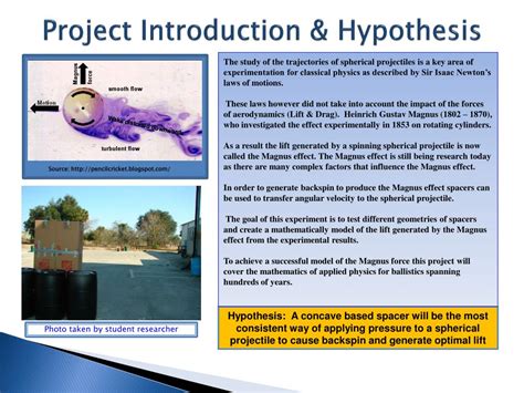 PPT Maximizing The Magnus Effect On Spherical Projectiles PowerPoint