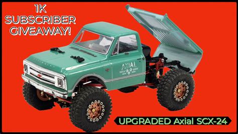 HERE S YOUR CHANGE TO WIN A UPGRADED AXIAL SCX CRAWLER YouTube