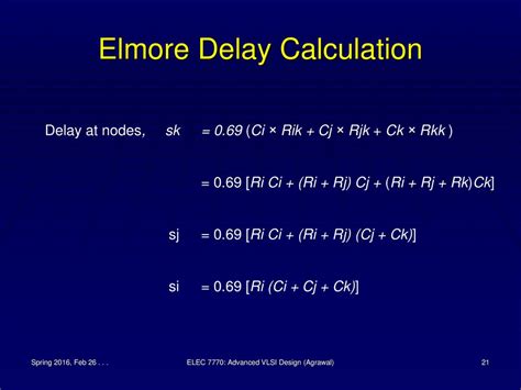 Elec Advanced Vlsi Design Spring Clock Skew Problem Ppt