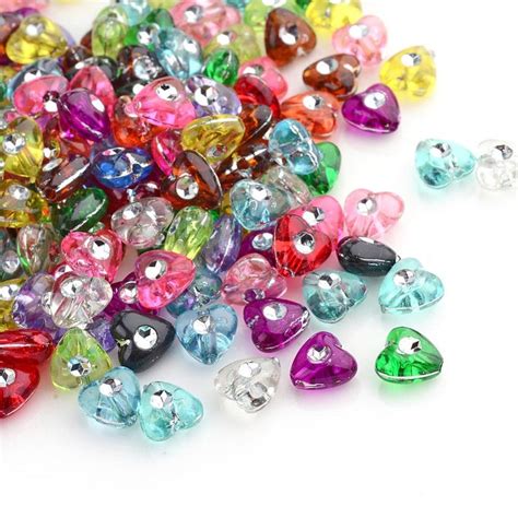 Acrylic Beads Plastic Beads Assorted Beads Wholesale Beads Etsy