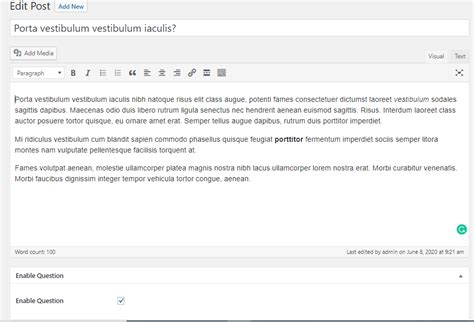 WordPress Accordian FAQ Plugin By WebProLead CodeCanyon