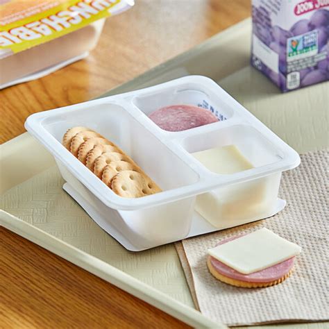 Lunchables Ham And Swiss Cracker Stackers 32 Oz Tray 16case