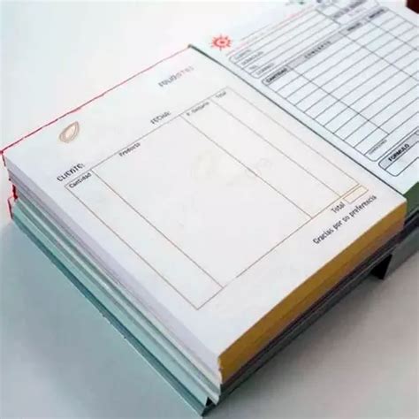 1000 Notas De Remisión 1 4 Carta Solo Original Foliadas en venta en