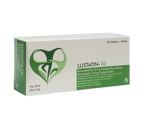 Lustatin 10mg Tabletas Farmaciard
