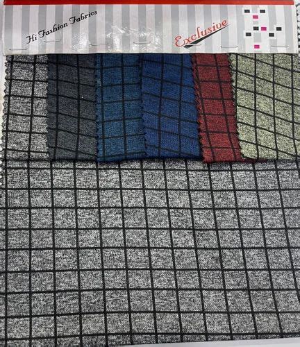 Polyester Lycra Fabric Print Solid Color Multicolor At Rs Meter In Surat