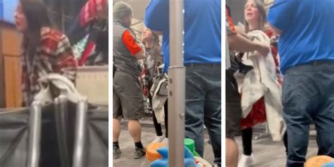 Woman Loses Her Mind At Airport Screams At Airline Staff While