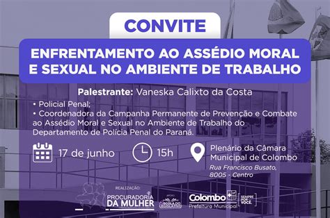 Procuradoria Da Mulher Promove Palestra Sobre “enfrentamento Ao Assédio