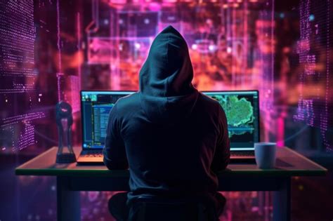Premium Photo Cybersecurity Breach Hackers Steal Information