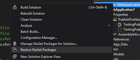 Asp Net Mvc Visual Studio 2015 References Warning Issue Stack Overflow