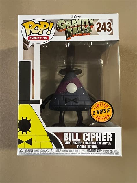 Funko Pop Bill Cipher Chase Galaxy 243 Protector Check Pictures For