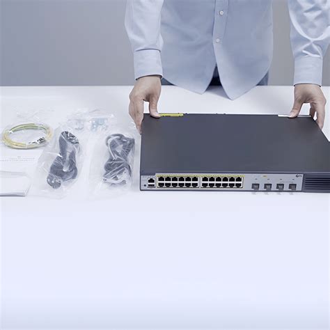 FS Port Gigabit Ethernet PoE Switch FS