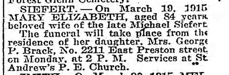 Mary Seifert Obituary ™