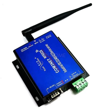 Industrial Grade Serial Device Server RS232 RS485 RS422 To WIFI