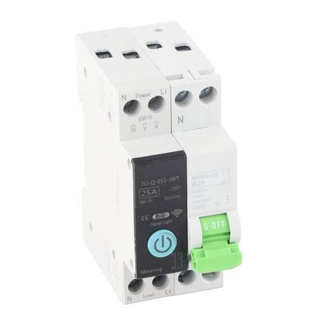 YOSOO Disjoncteur 230V 25A Disjoncteur Intelligent Commutateur Relais