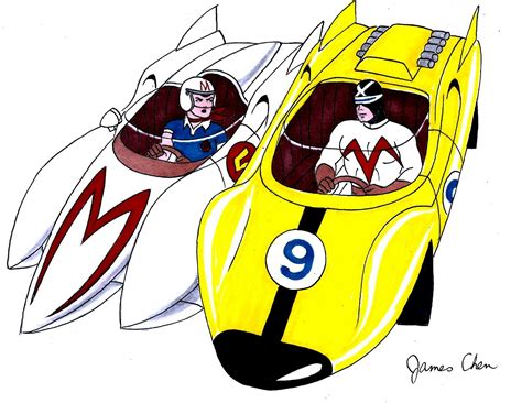 Speed Racer Cartoon Racer X