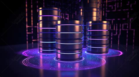 비즈니스 데이터 저장을 위한 3d 일러스트레이션 기술 다운로드 컴퓨터 기술 배경 데이터 공유 배경 로드 배경 이미지 Hd 컴퓨터 기술 데이터 공유 로드 배경 사진
