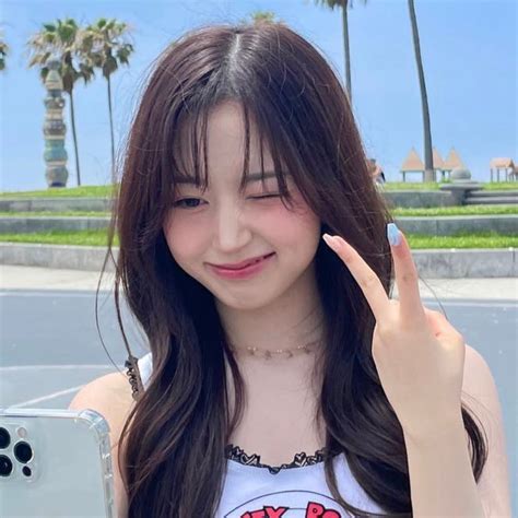 Oh Haewon Nmixx Selca Icon Pfp Kpop Girl Talk My Girl South Korean