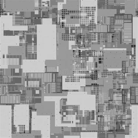 SCIFI Displacement Map For D Stock Illustration Illustration Of Electric Chaos