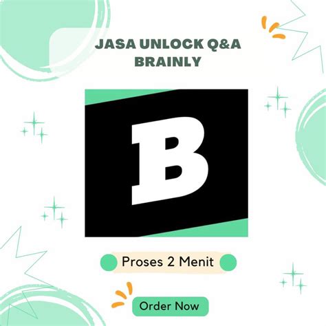 Jual Ready Unlock Unblur Q A Brainly Shopee Indonesia