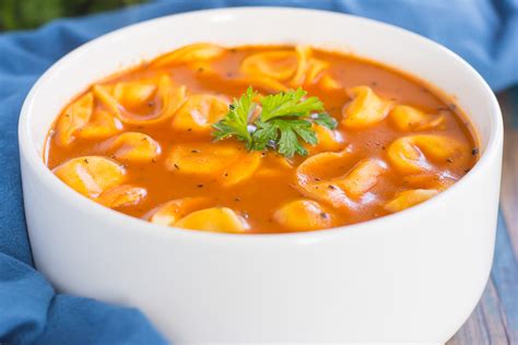 Creamy Tomato Tortellini Soup Pumpkin N Spice