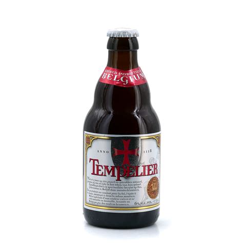 Tempelier Belgian Amber Beer Ale 6° C Brasserie La Gauloise Bocq