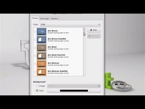 Install Change GDM Theme For Login Screen In Linux Mint YouTube