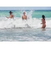 Barbara Fialho Barbara Cavazotti And Flavia Lucini Naked By David Bellemere From Lui Magazine
