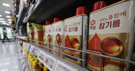 Cj제일제당 참기름 가격 인상