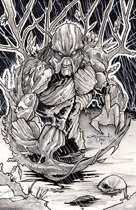 Artstation Swamp Thing