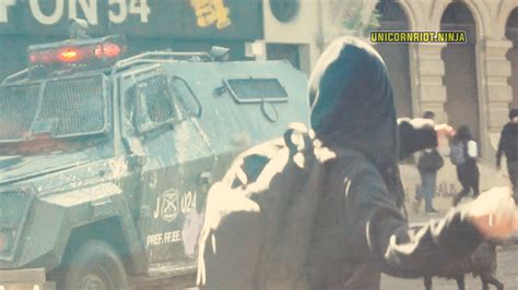 Chile 68 Arrested During Protest For Free Public Education Unicorn Riot