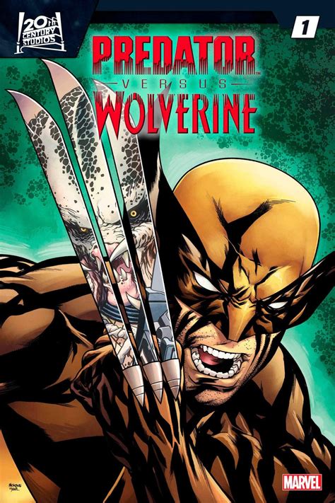 Some Cover Art For The Upcoming Marvel Predator Vs Wolverine Comic R