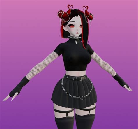 Create Custom 3d Model Vrchat Character Vr Chat Avatar Vrc Avatar Vr
