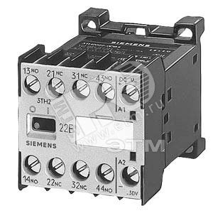 Контактор вспомогательный 22Z DIN EN 50 011 2НО+2НЗ диод катушка 21.5 V ...