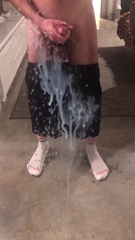 Cum Explosion Over Mirror Pt3