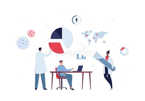 全球医疗概念 矢量图平面字符插图 世界地图背景中的混血民族医生团队 图表和图表 向量例证 插画 包括有 人们 检查 242227575