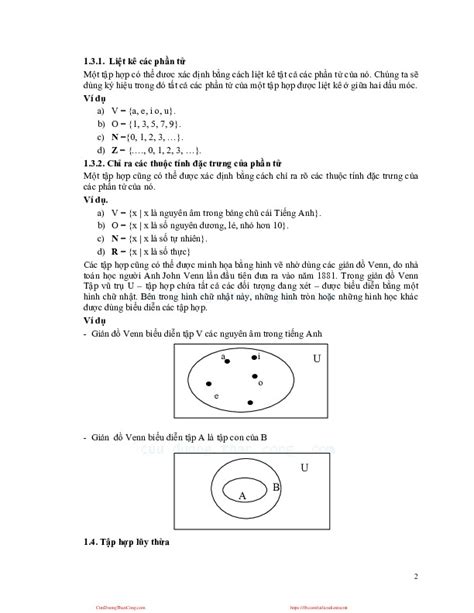 Pdf Cấu Trúc Rời Rạc Dhcongnghiephcm Nguyễn Quang Châu Giaotrinhctrrc1taphoppdf