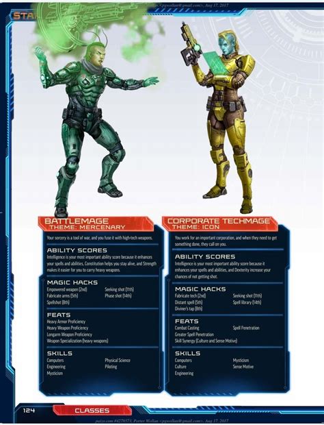 Technomancer Builds 1 Starfinder Roleplaying Game Game Character