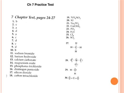 PPT 1 Pb C 2 H 3 O 2 2 2 Fe OH 3 3 Ca NO 3 2 4 NaHCO 3 5
