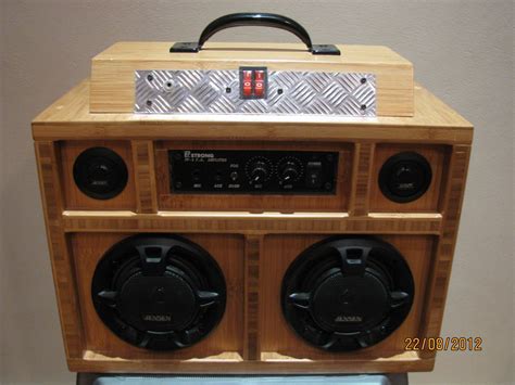 W Boombox Speaker System