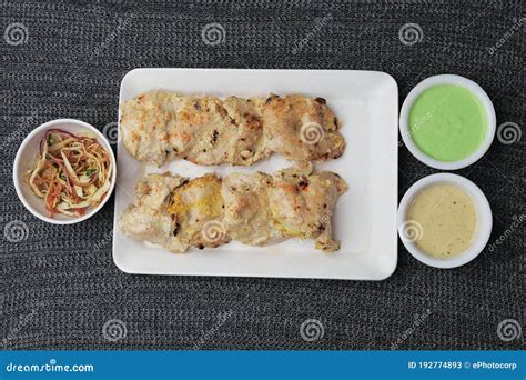 Chicken Malai Kabab Or Reshmi Kebabs These Kebabs Are Made With Cheese