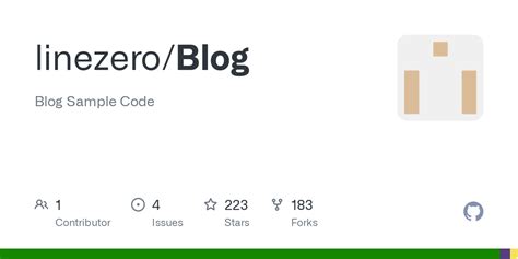 github linezero blog blog sample code