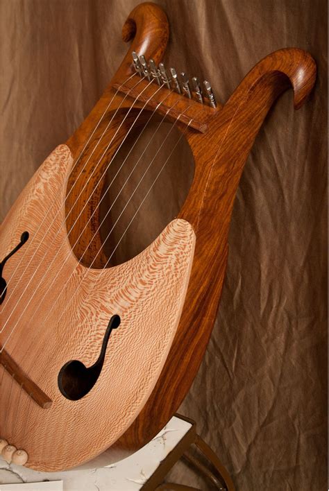 Lyre Harp 8 String Lyre Harp Dulcimer Shofar